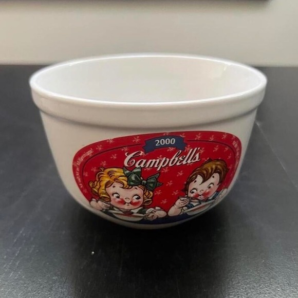 Campbell'S | Dining | Campbells Soup Bowl White 200 Campbell Kids ...